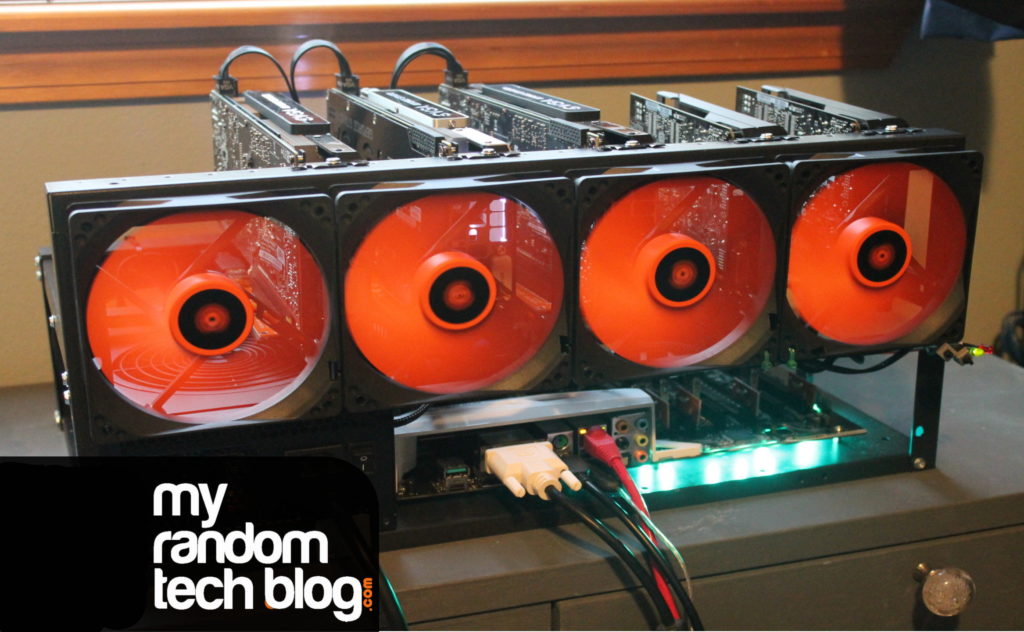 aaawave "The Pan" 6-8 GPU Mining rig frame review and assembly ...