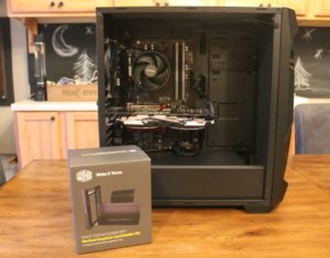 Antec DF500 Vertical GPU mount - MyRandomTechBlog.com
