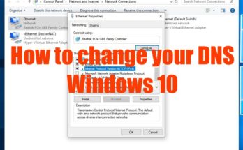 Change MTU size in Windows 10 - MyRandomTechBlog.com